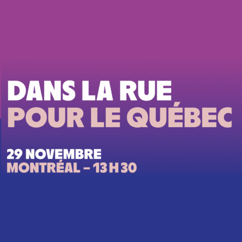 Pourquoi vous devriez être au rassemblement du 29 novembre | SEOM